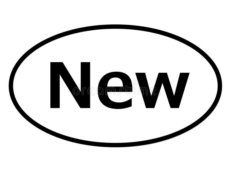 New Product Icon (new Product Mark) Illustration Stock Illustration ...