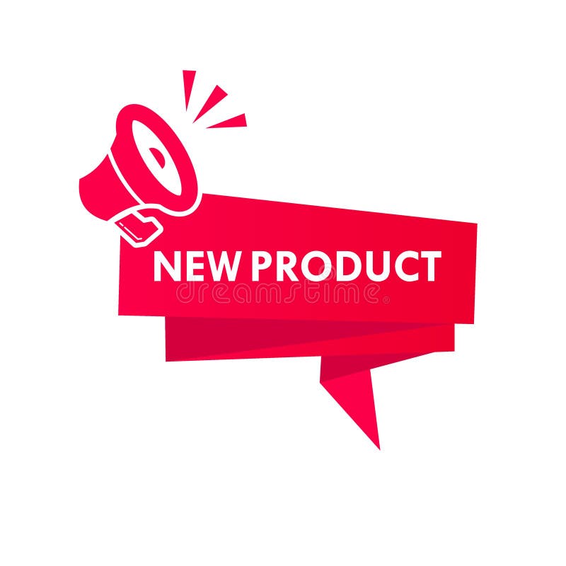 New product logo stock vector. Illustration of signage - 264047030