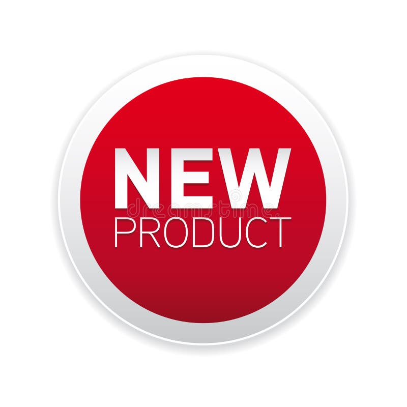 New Product Button Set - Red, Green,blue Stock Vector - Illustration of ...