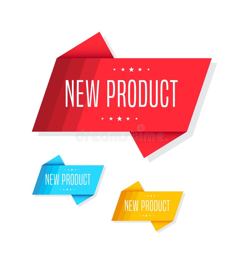 New Product Shopping Tags stock illustration. Illustration of sign ...