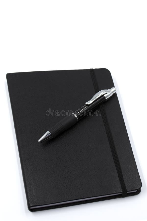 Black Notebook Back To Work. September and January. Stock Photo - Image ...