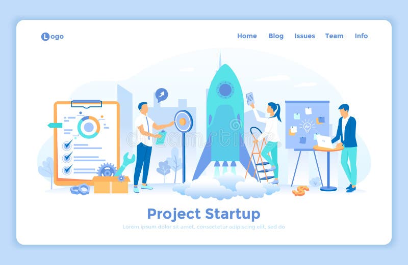 New Project Startup, Financial Planning, Idea, Strategy, Management ...