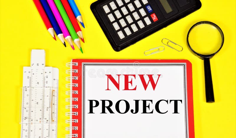 Project Text, Inspiration, Motivation and Business Concept on Purple ...