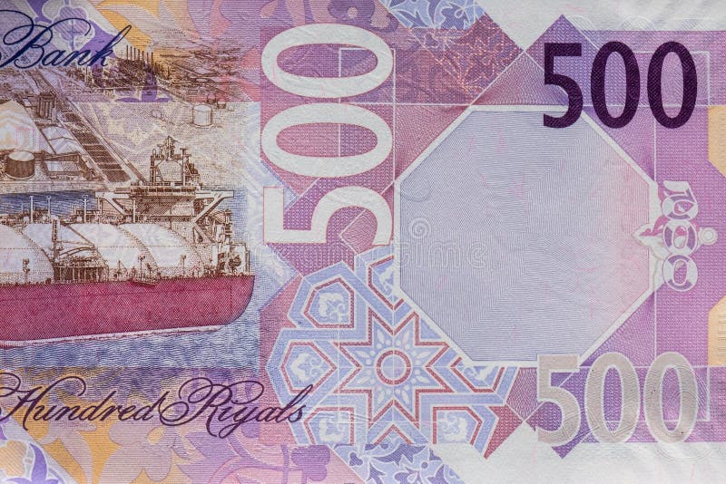 New 500 Qatari Riyal Banknote Stock Image - Image of bill, note: 216543371