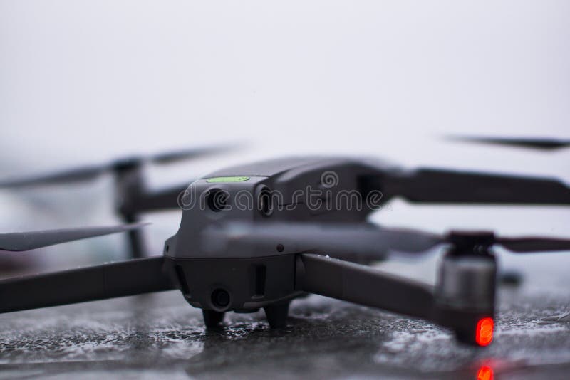 New quadcopter flying stock image. Image of quality - 209470193