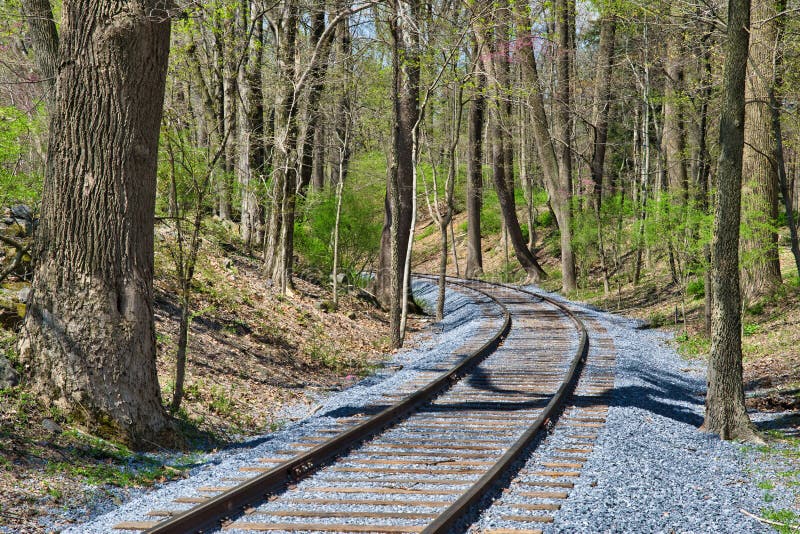 Rail Road Track Right of Way Stock Image - Image of colors, journey ... Rail Road Track Right of Way Stock Image - Image of colors, journey ...