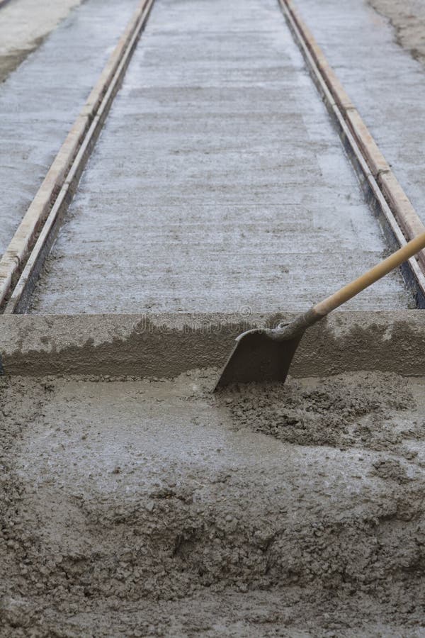 New railway track stock image. Image of equipment, surface - 55271949