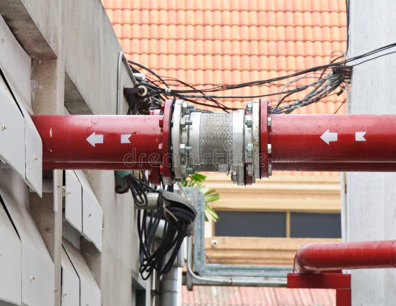 Natural Gas meters maze stock image. Image of measurement - 4869153