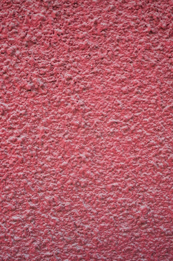 New red plaster closeup stock photo. Image of surface - 141806378
