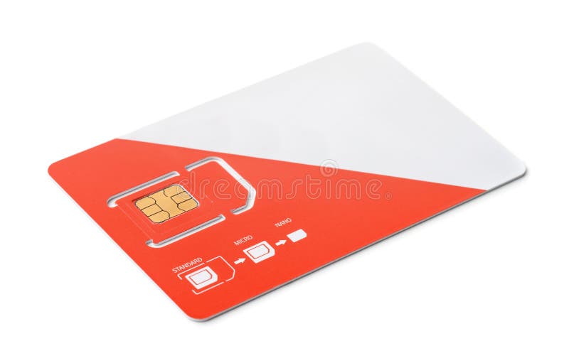 SIM card stock image. Image of black, customer, object - 58396193