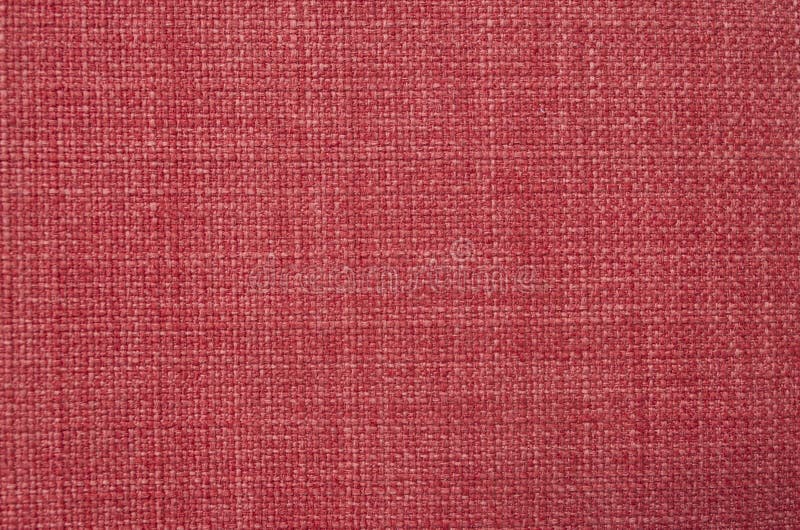New Red Woven Fabric Close Up Stock Photo - Image of orange, pattern ...