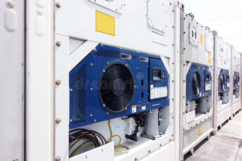 New Reefer Containers Stock Photos - Free & Royalty-Free Stock Photos ...