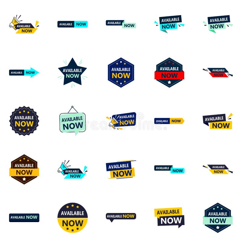 New Release Available Now 25 Vibrant Vector Banners for All Your Design ...