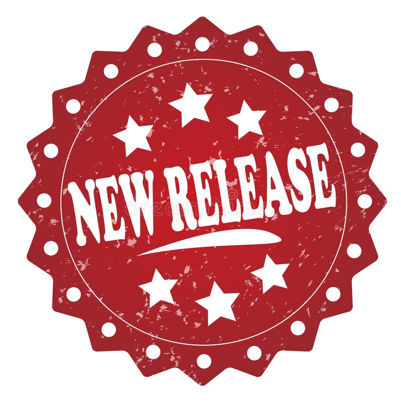 New Release Grunge Label, Sticker Stock Illustration - Illustration of ...