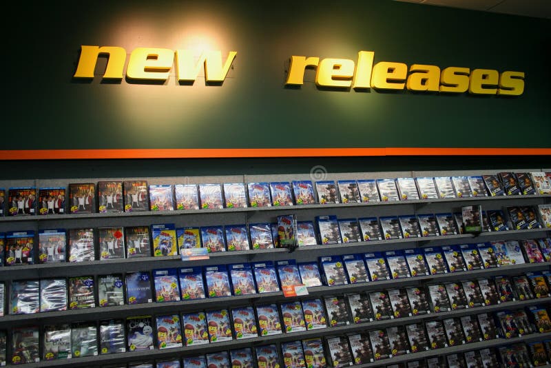 New release section editorial stock image. Image of release - 43501169