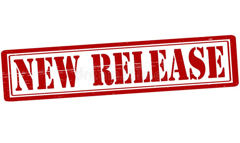 New Release Rectangular Stamp. Stock Vector - Illustration of design ...