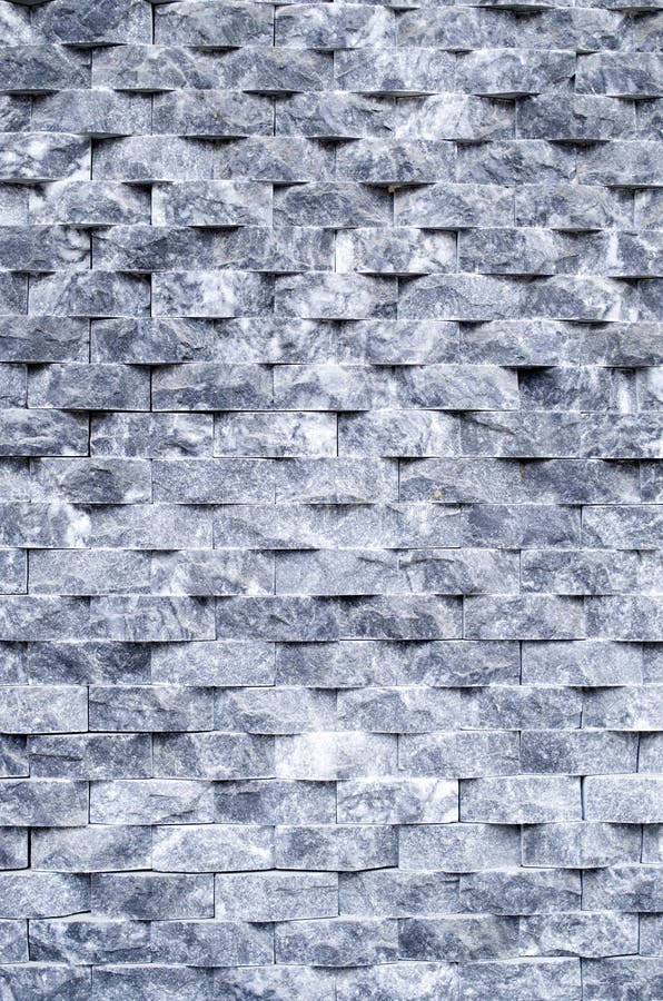 New Relief Gray Stone Cladding on Wall Stock Photo - Image of decor ...