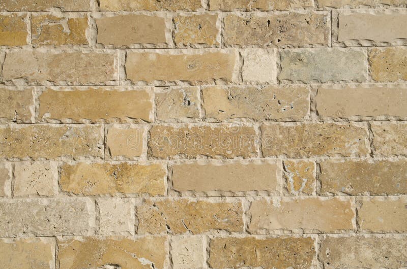 New Relief Limestone Cladding on Wall Closeup Stock Photo - Image of ...