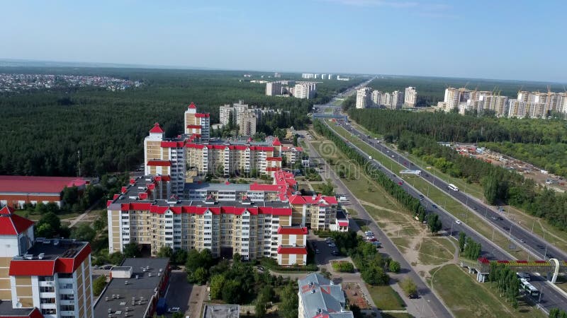 New Residential Complex Under Construction Area with a Developing ...