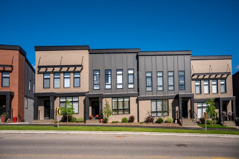 New Residential Development Stock Photo - Image of soil, excavation ...