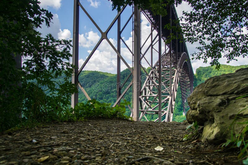 The New River Gorge Bridge stock image. Image of virginia - 186249317
