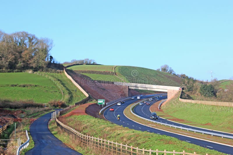 New Road Bypass Under Construction Stock Photo - Image of road, dual ...