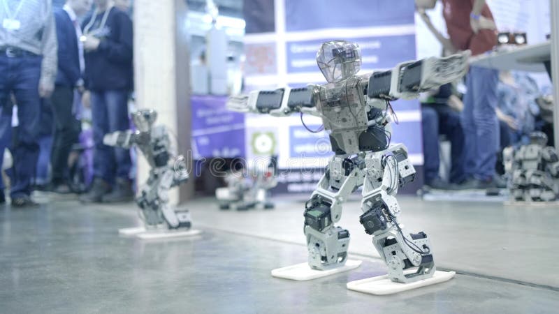 Robot and Human Relations. a Cyborg Spanks a Woman, while Dancing, Then ...