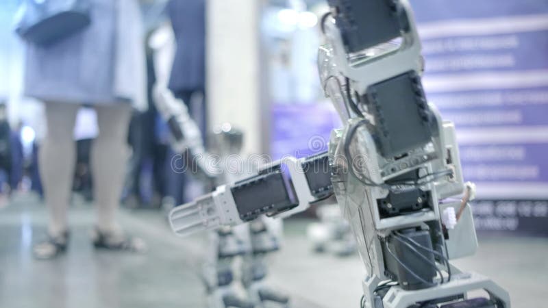 Robot and Human Relations. a Cyborg Spanks a Woman, while Dancing, Then ...