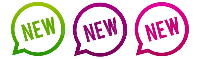 New - Round Web Buttons on White Background Stock Illustration ...