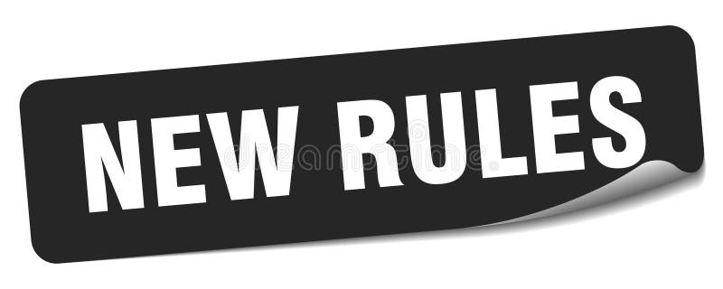 Rules Sticker Stock Illustrations – 4,151 Rules Sticker Stock ...