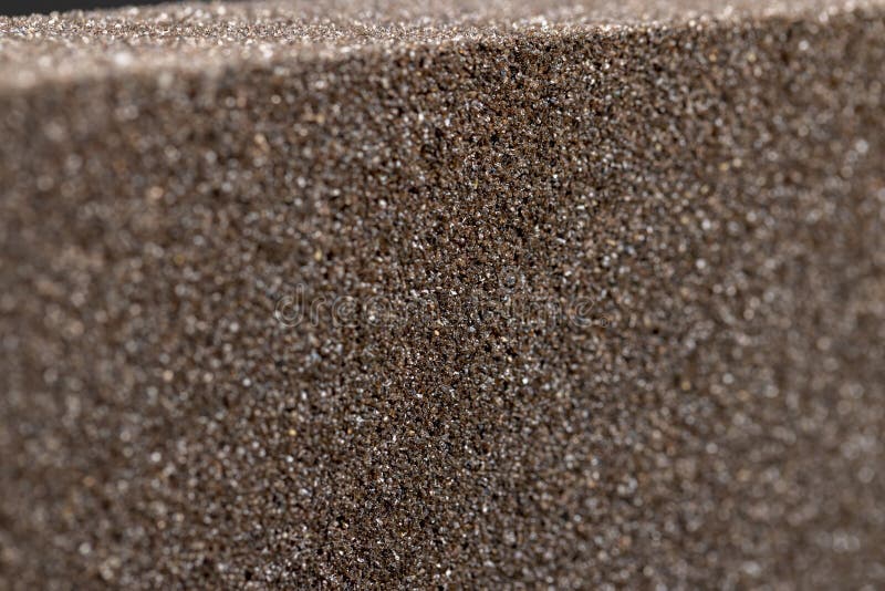 New Sandpaper with a Small Abrasive Coating Stock Image - Image of ...