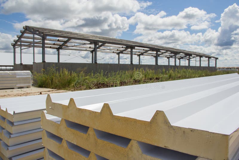 New Sandwich Panels for Mounting the Walls of the Building. New ...