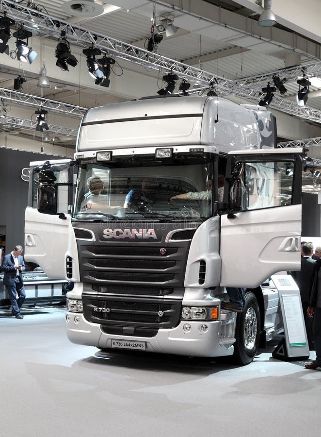 New Scania R730 Truck editorial stock image. Image of commercial - 26875729