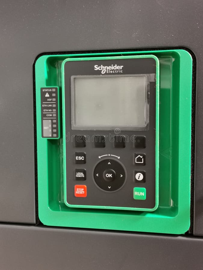 New Schneider Variable Speed Drive in the Factory. Use To Control Fans ...