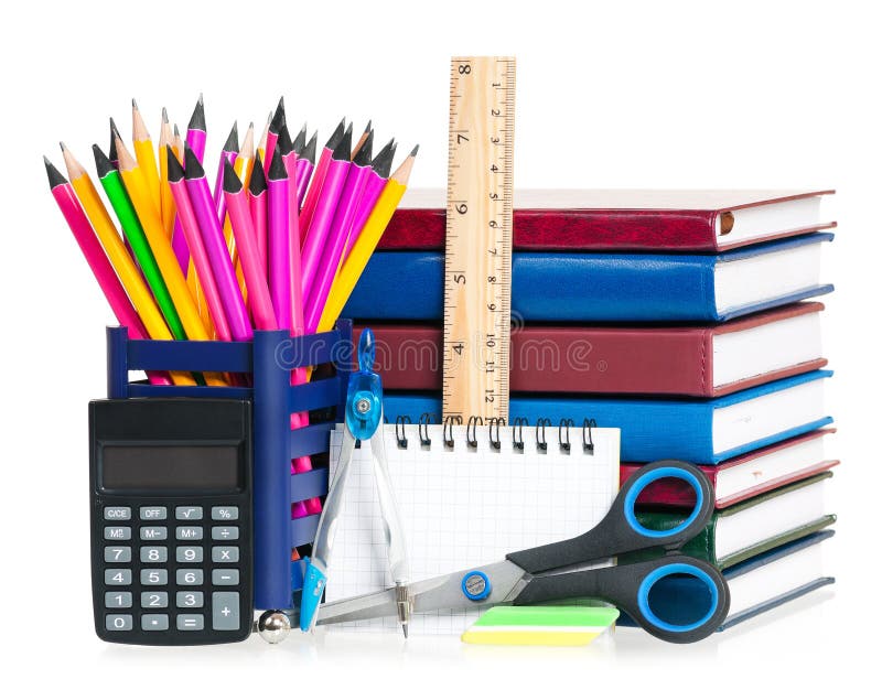 School writing-materials stock image. Image of letter - 39464701