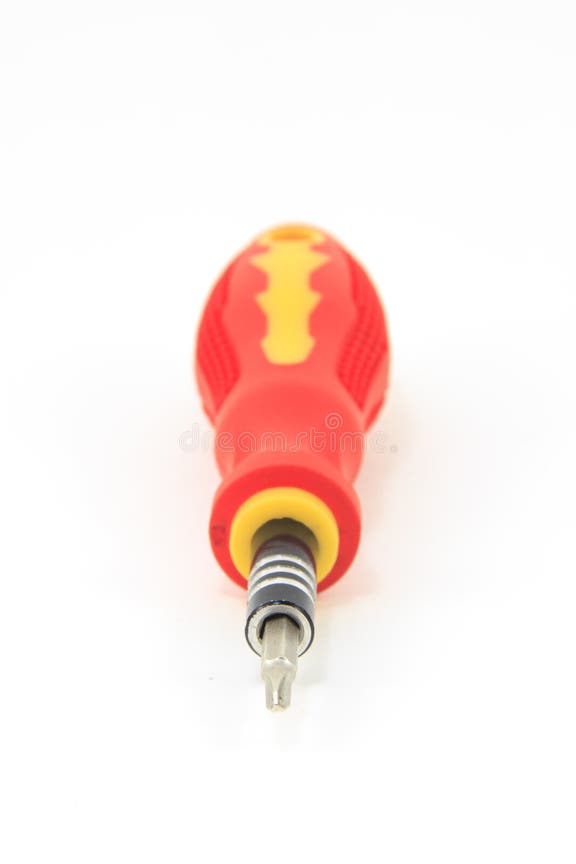 New Screwdriver (isolated on White) Stock Image - Image of white ...