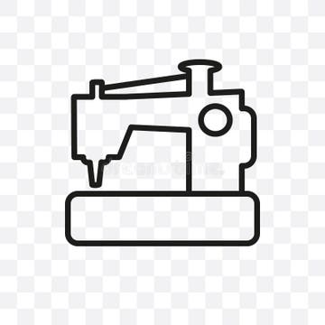 Sewing Machine Icon Transparent Stock Illustrations – 414 Sewing ...