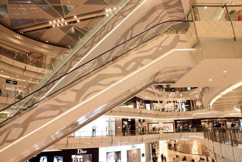 New Shopping Mall in Shanghai Editorial Photography - Image of asian ...