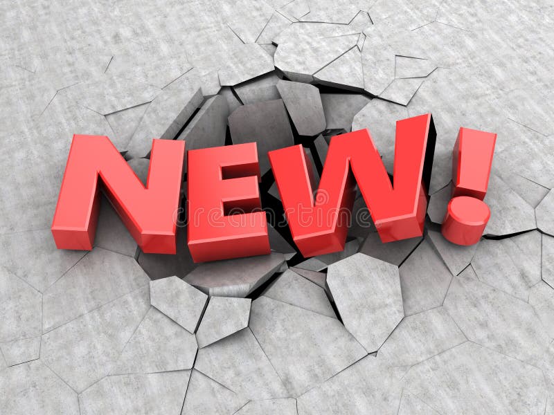 New sign stock illustration. Illustration of delivered - 53416865