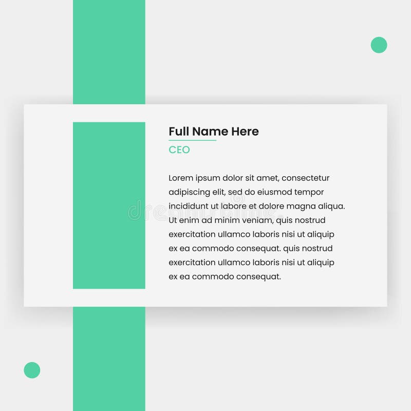 New_Simple and Modern Style Quote Card - Testimonial Design Stock ...