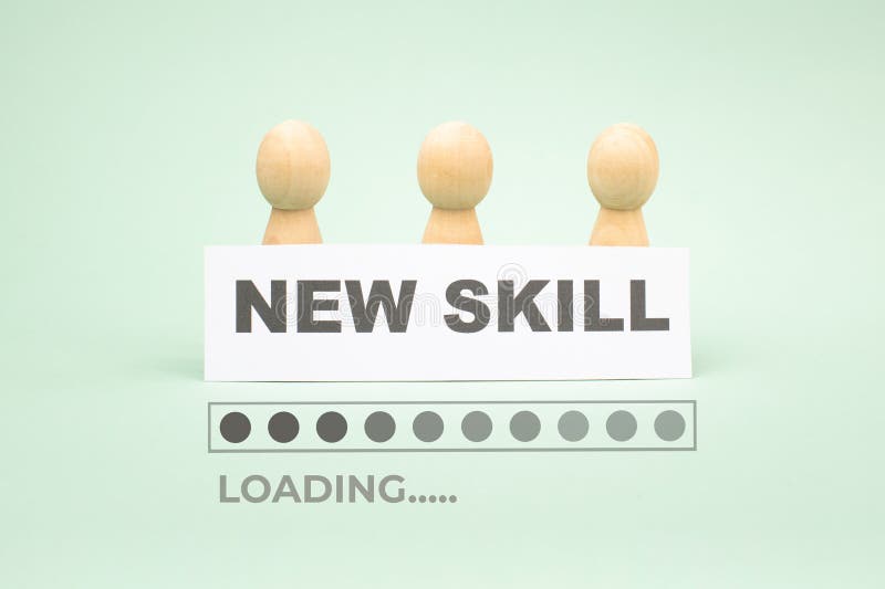New Skill Loading, Education Concept, Having a Goal, Online Learning ...