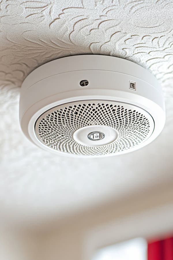New Smoke Detector Mounted on Ceiling Home Safety Device for Fire ...