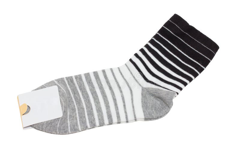 New Socks. stock photo. Image of ankle, stripe, grey - 35633020