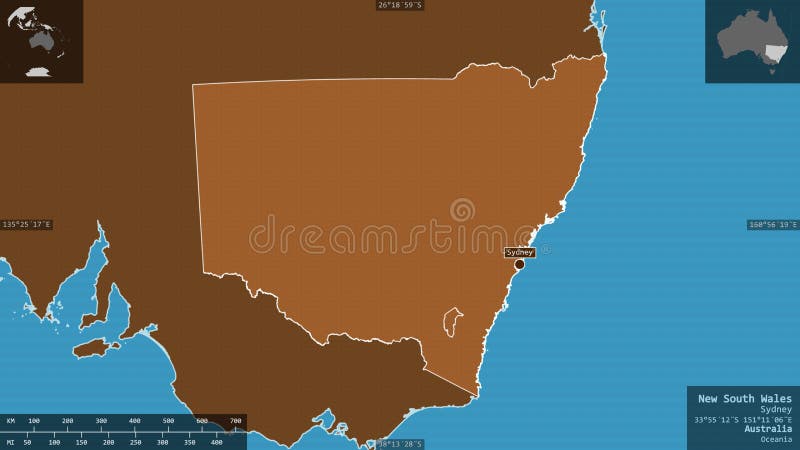 New South Wales, Australia - Composition. Pattern Stock Illustration ...