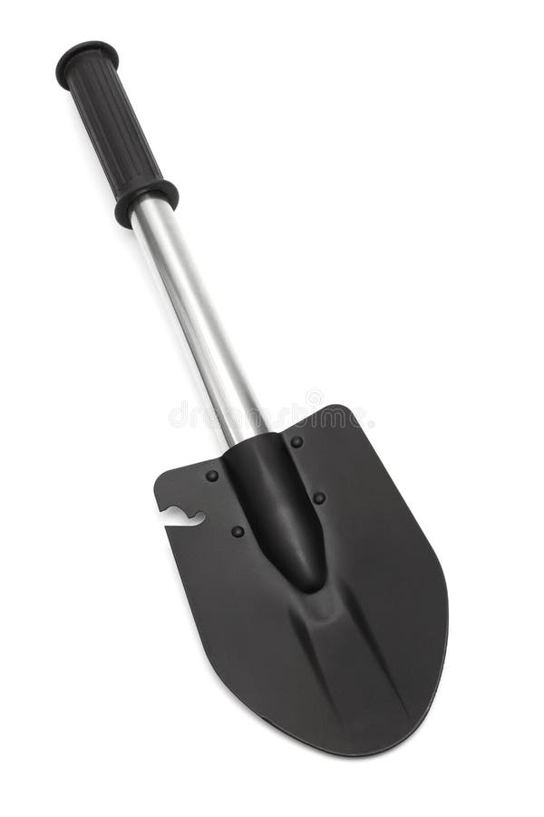 Sapper spade isolated stock photo. Image of lifesaving - 30133564