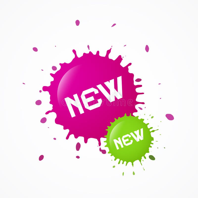 New green label stock vector. Illustration of sphere, symbol - 9137113