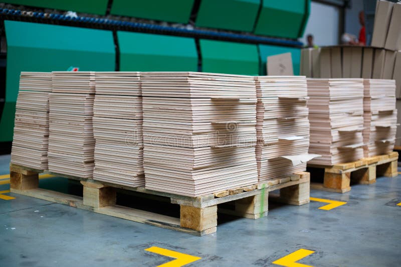 New Stacked Ceramic Tiles on a Pallet Stock Image - Image of natural ...