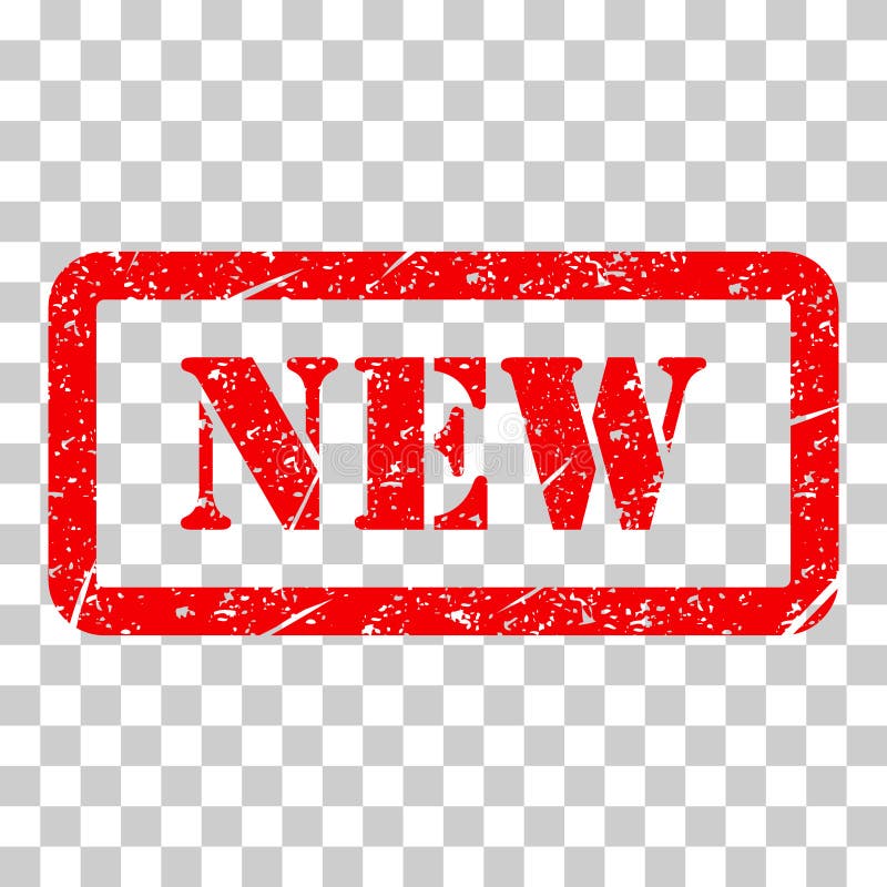 New Stamp Symbol, Label Sticker Sign Button, Text Banner Vector ...