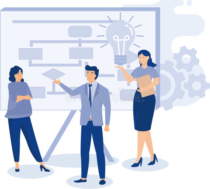 New Startup Project,Group of Diverse People Discuss Business Idea ...