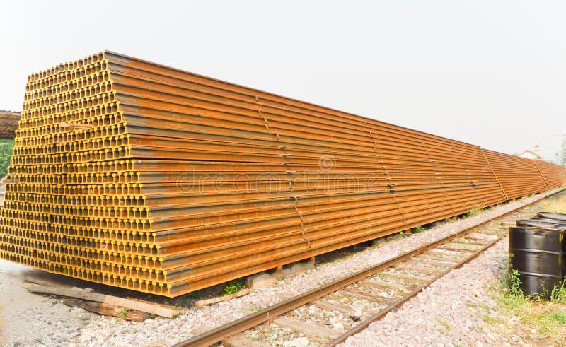 Railway tracks stock photo. Image of metal, pattern - 229223786